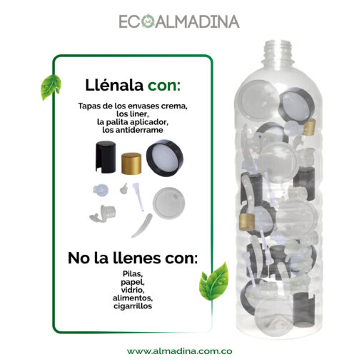 ¿Qué es una Ecobotella y cómo rellenarla? – ALMADINA S.A.S